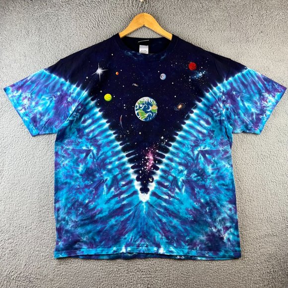 Liquid Blue | Shirts | Vintage Liquid Blue All Over Print 992 Galaxy ...